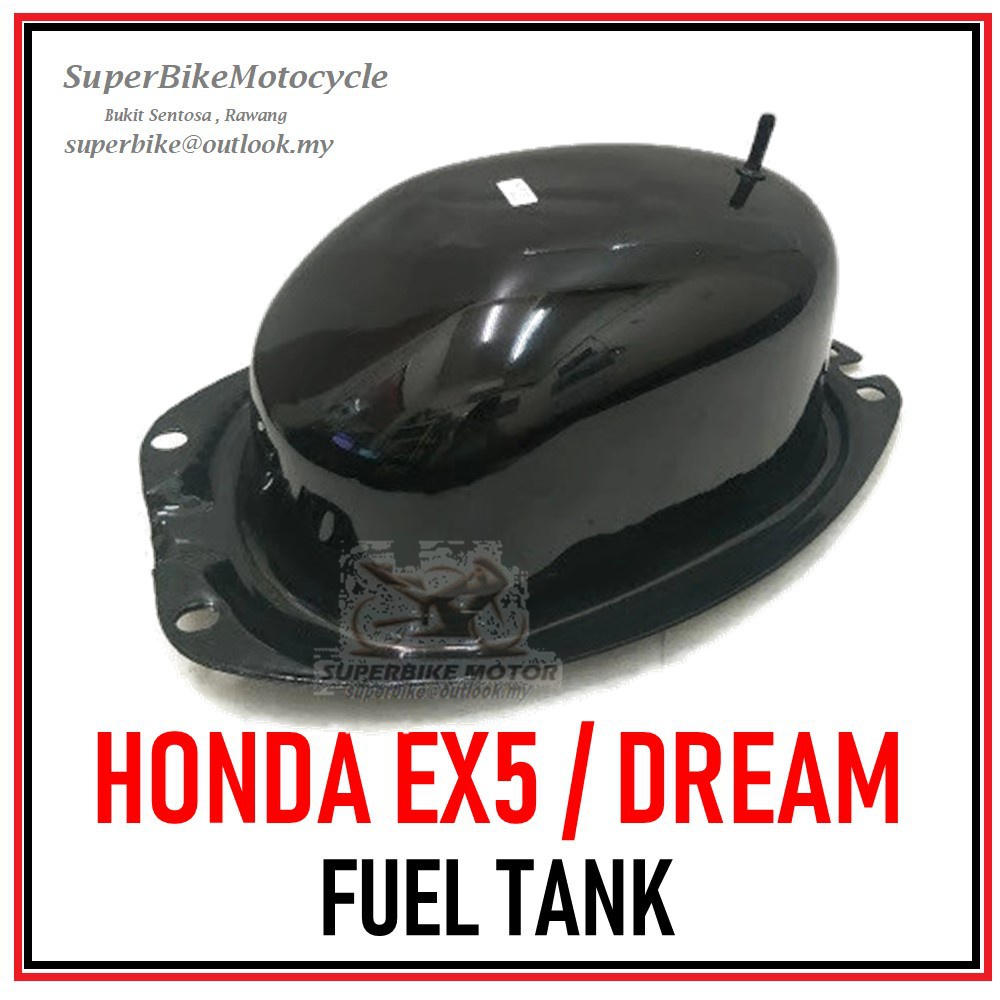 HONDA EX5 / DREAM - Fuel Tank / Petrol Tank [Black] | Shopee Malaysia