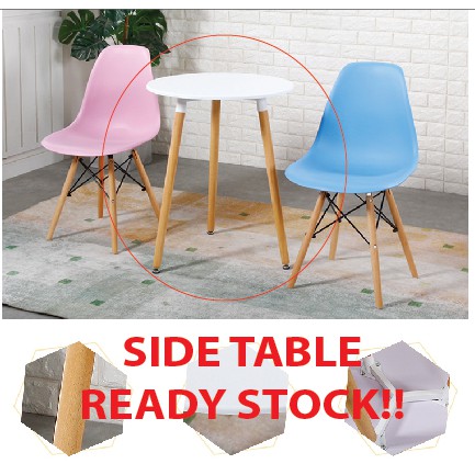 Side Table High Table Scandinavian Nordic Meja sisi meja tepi meja kopi ...