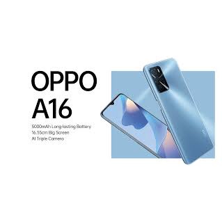Oppo A16 4GB+64GB | 5000mAh Long lasting Battery | AI Triple Camera ...