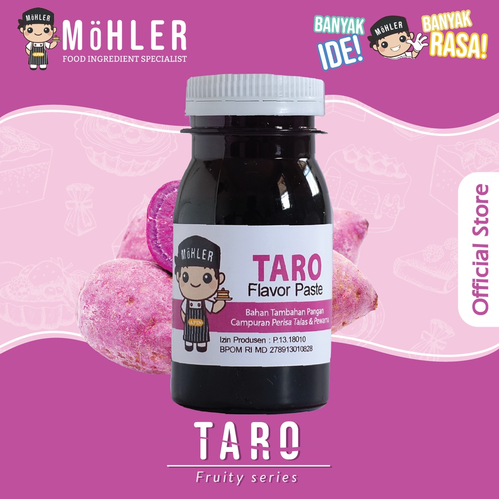 Distribute by MoHLER Malaysia - Taro { Yam } Flavour Emulco Paste 60 gr ...