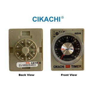 CKC Cikachi Timer Relay AH3-1 Analogue Type on Delay Timer Single ...