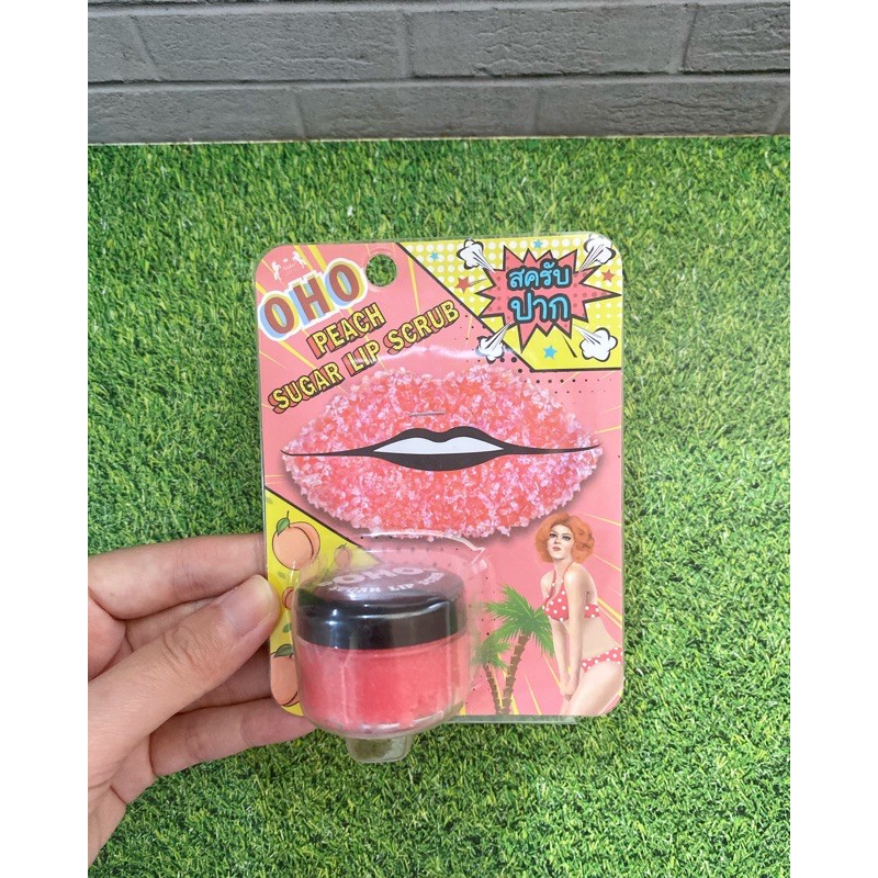 Oho 100% Ori Bangkok Lip Scrub Moisturizing And Brightening | BeeCost