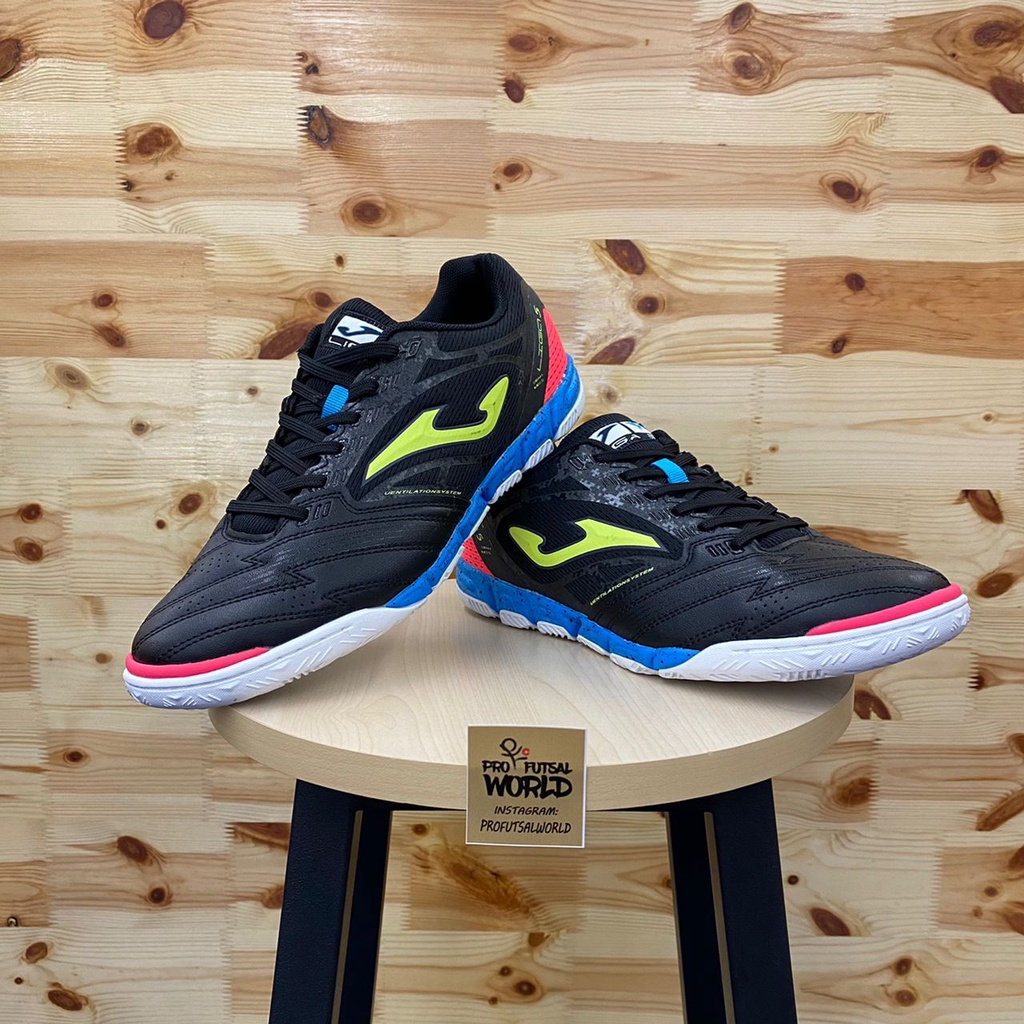 JOMA LIGA 5 2101 BLACK KASUT FUTSAL SHOE (100% ORIGINAL, LOCAL SELLER ...