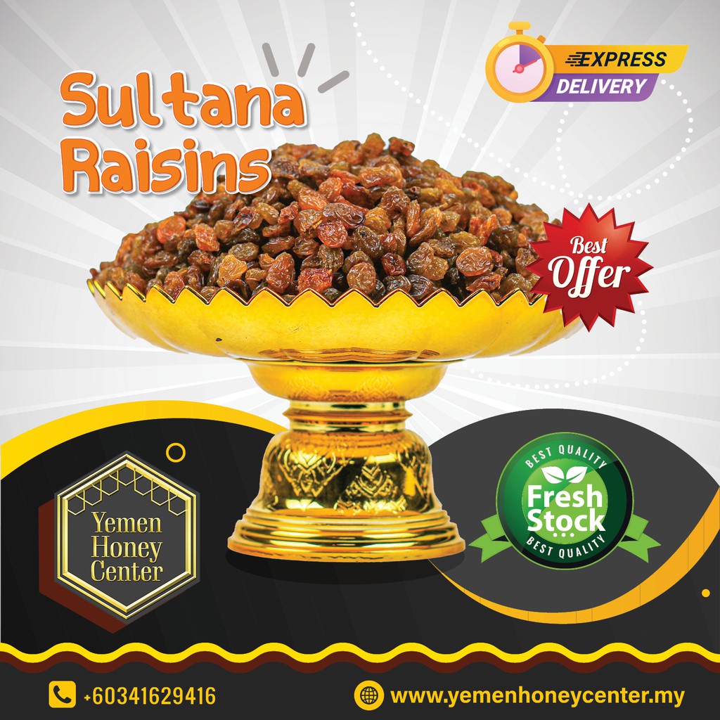 Sultana Raisin fresh | Shopee Malaysia