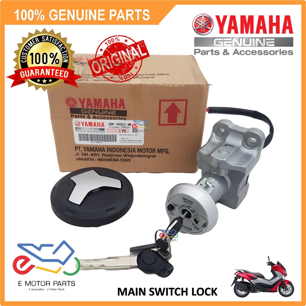 NMAX MAIN SWITCH LOCK SET N-MAX MAIN SWITCH STEERING LOCK FUEL TANK CAP ...