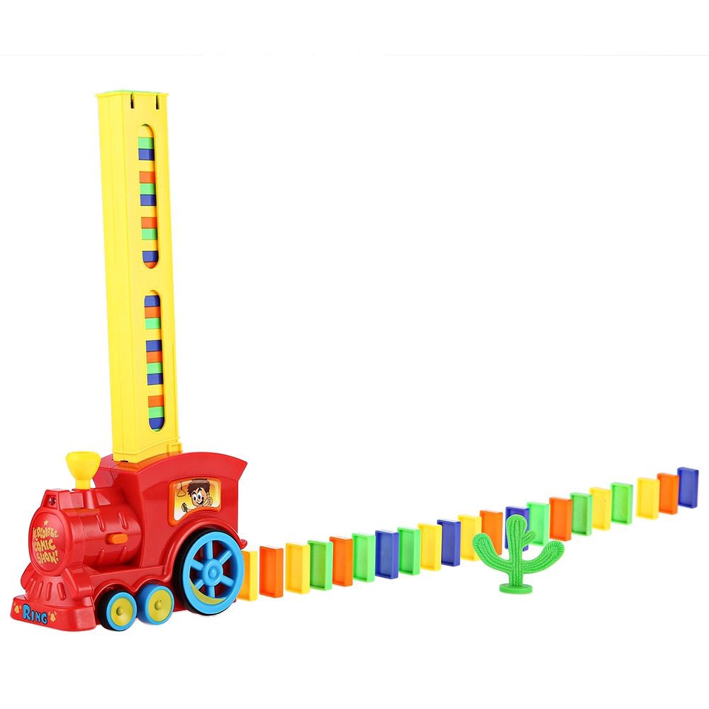 CLASSIC DOMINO RALLY TRAIN TOY SET IDEAL BIRTHDAY CHRISTMAS GIFT ...