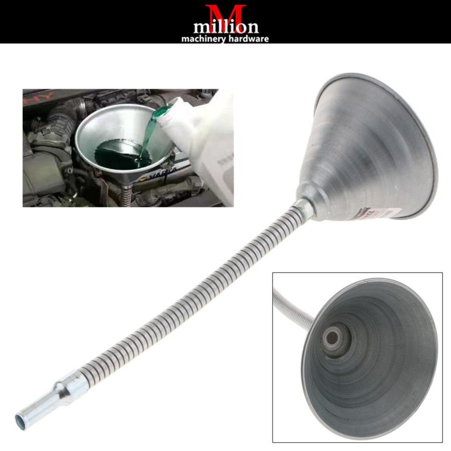 Flexible Iron Diesel Petrol Funnel Oil Water Fuel Pour Spout Car Van ... Flexible Iron Diesel Petrol Funnel Oil Water Fuel Pour Spout Car Van ...