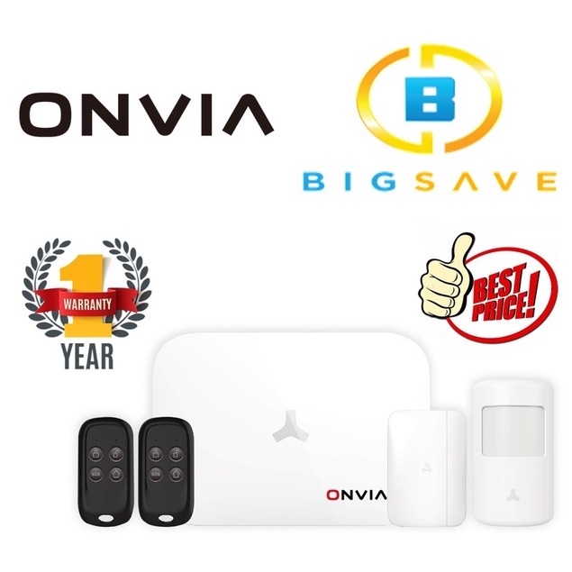 ONVIA WA VEDO S2 SMART WIFI & GSM ALARM SYSTEM | Shopee Malaysia
