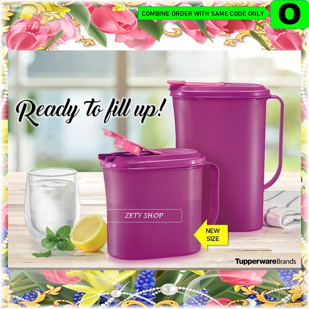 TUPPERWARE HANDY DRINKING SET | JUG AIR | Shopee Malaysia