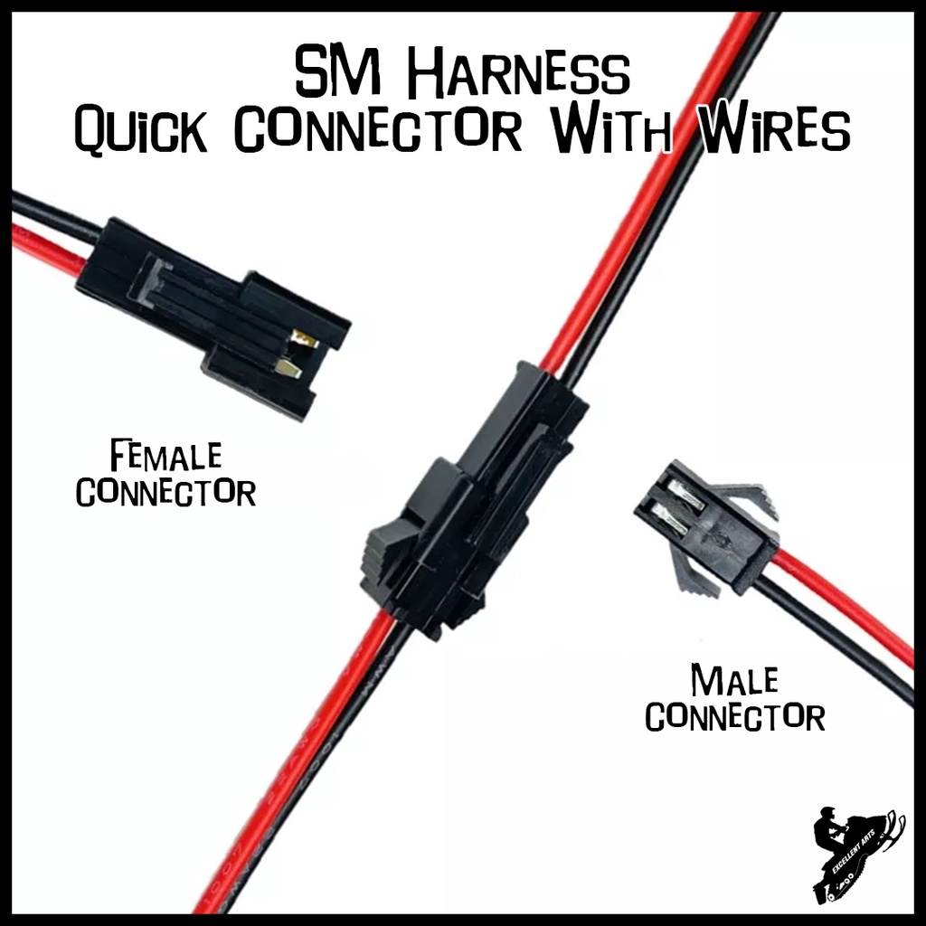 SM 2P/3P/4P Quick Connector With Wires | Shopee Malaysia