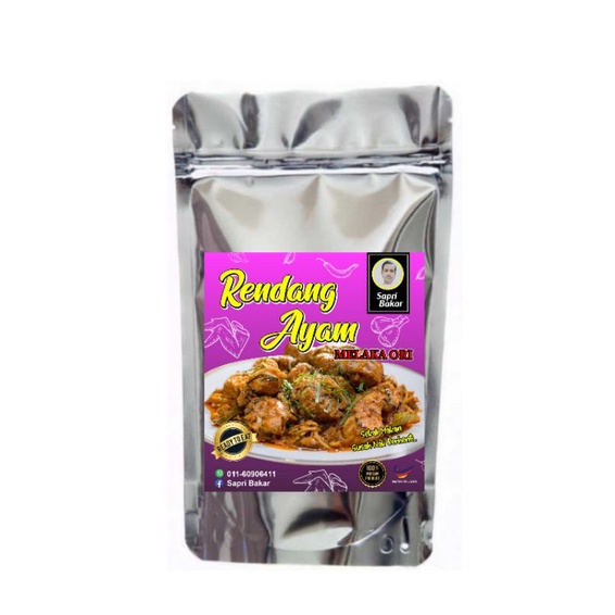 (Ready stock) RENDANG AYAM 500g ready to eat | Shopee Malaysia
