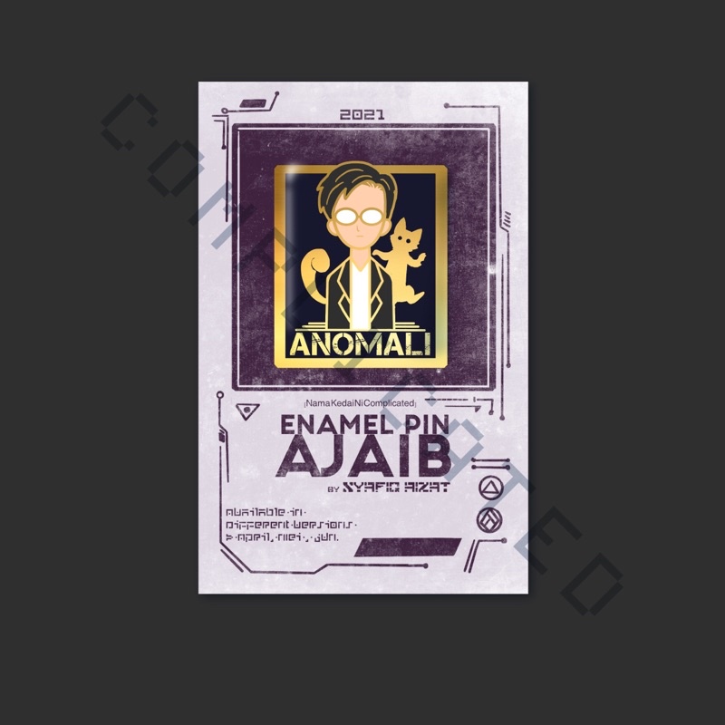 ENAMEL PIN ANOMALI (Jun) | Shopee Malaysia