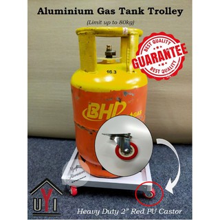 【HEAVY DUTY】Kitchen Cabinet Aluminium Gas Cylinder roller Slide / Gas ...