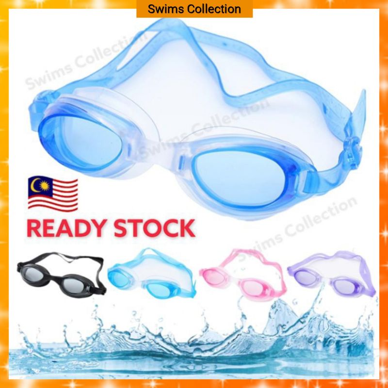 G132 Kids swim goggles/ swimming glass for child boy girl FREE ear ...