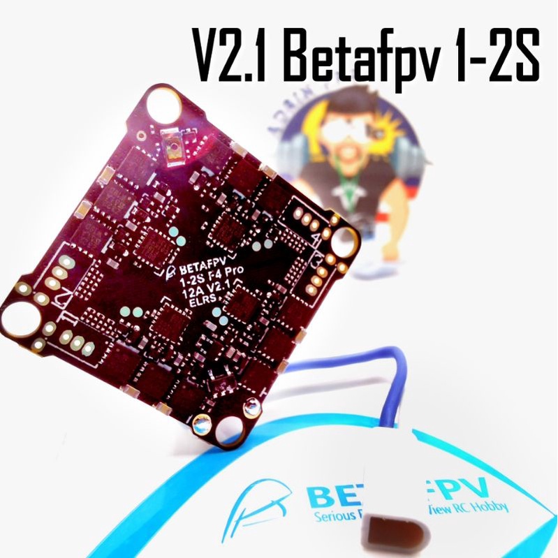 Betafpv Expresslrs AIO F4 1S - 2S 12A Flight Controller ESC v2.1 ...