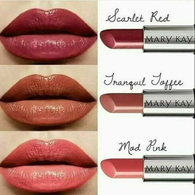Mary Kay Gel Semi Shine Lipstick Scarlet Red - lktech.vn