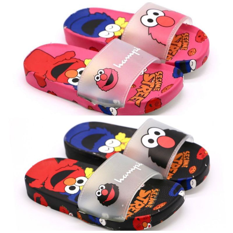 Sandals Kids Elmo Sesame Street READY STOCK KOTA KINABALU | Shopee Malaysia