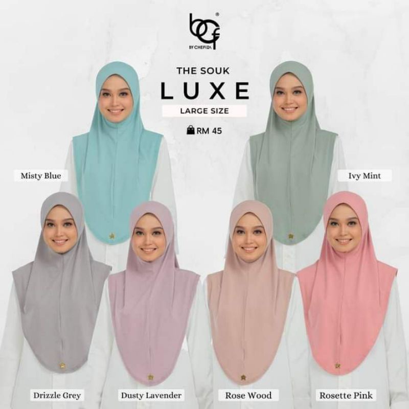 TUDUNG SOUK LUXE BY BCF ( WITH FREE GIFT ) | Shopee Malaysia