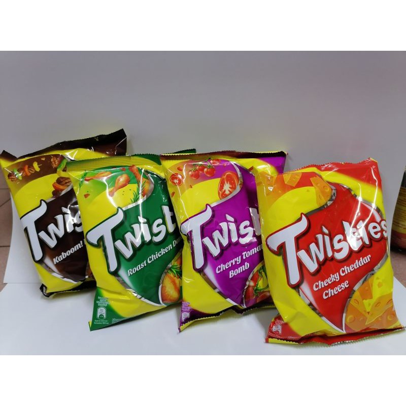 Twisties 60g (BBQ CURRY/TOMATO/CHICKEN /CHEESE) | Shopee Malaysia