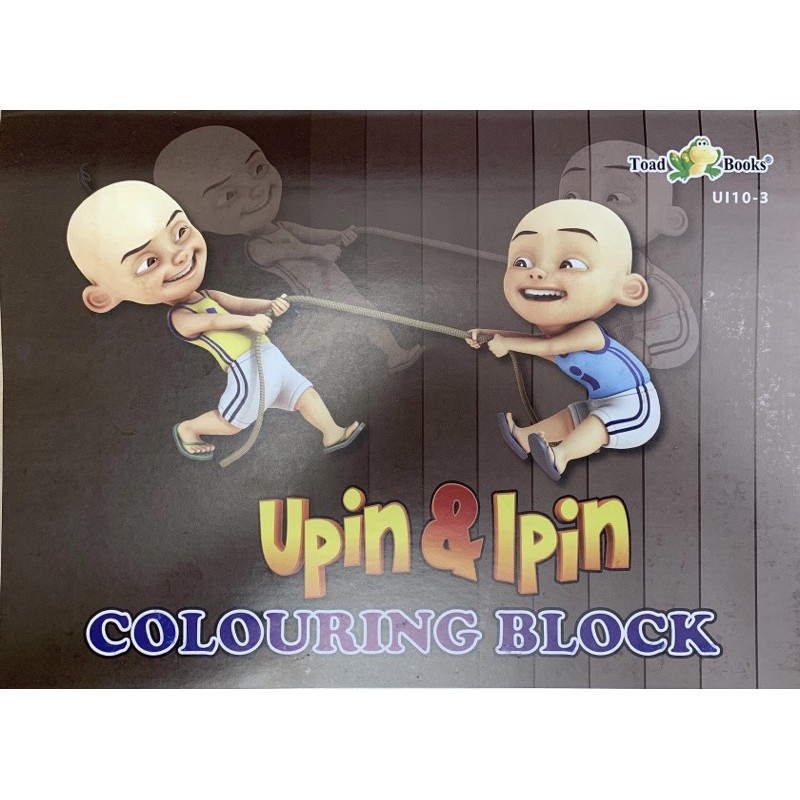 UPIN & IPIN COLORING BLOCK | Shopee Malaysia
