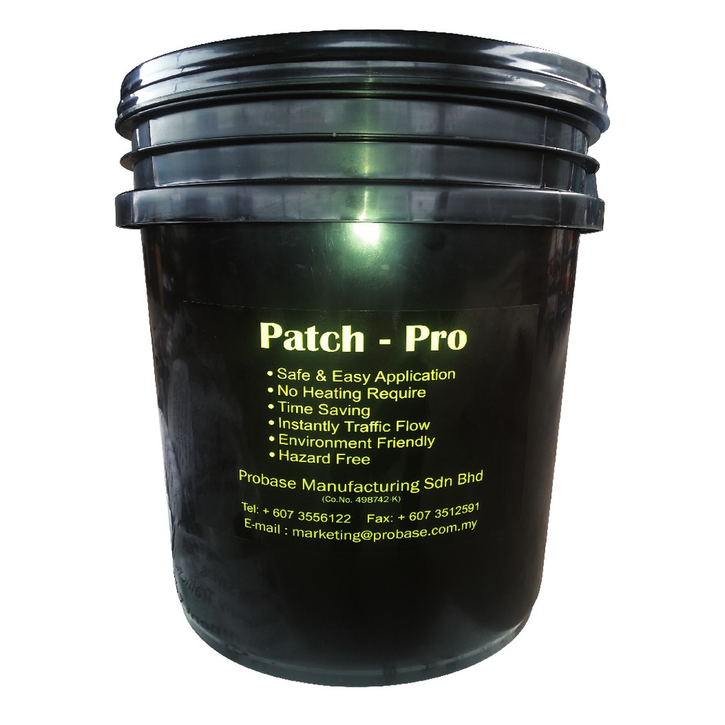 Promix Patch-Pro Cold Mix Asphalt/Cold Mix/Potholes Patching/Tar Sejuk ...