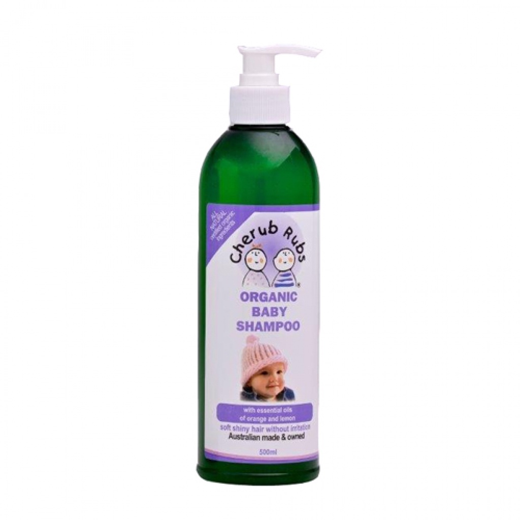 Cherub Rubs Organic Baby Shampoo 500ml | Shopee Malaysia