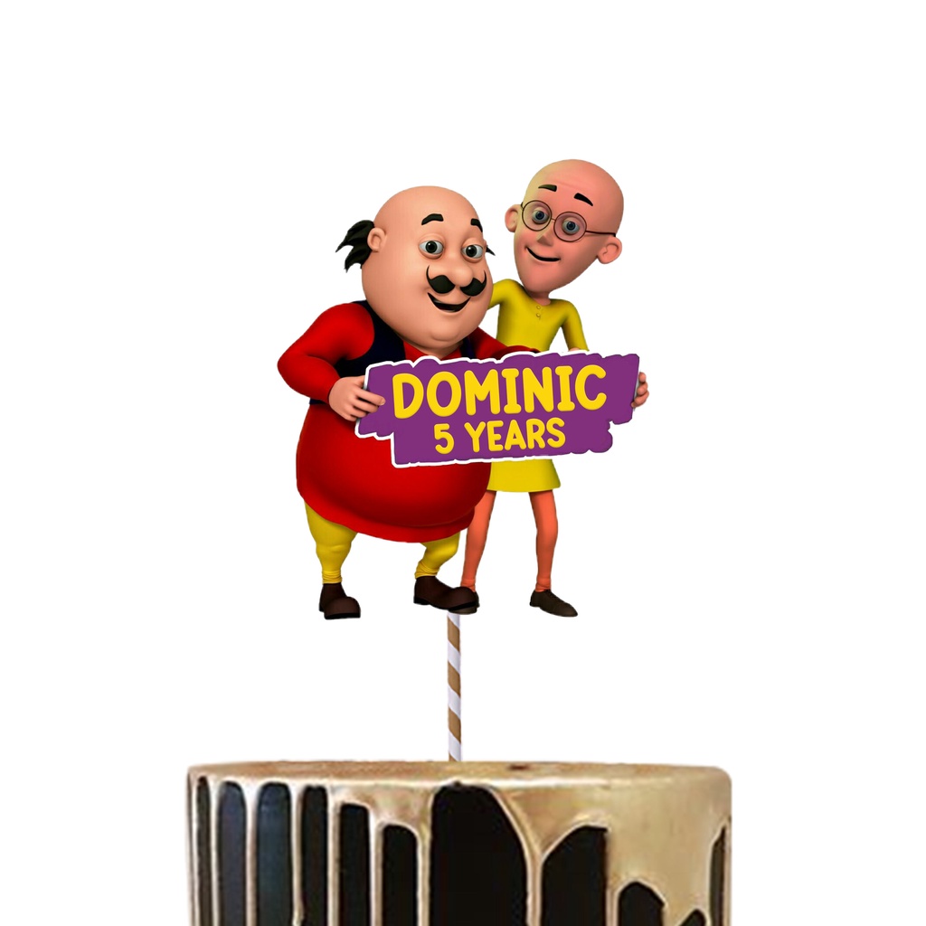 MOTU PATLU CAKE TOPPER | Shopee Malaysia