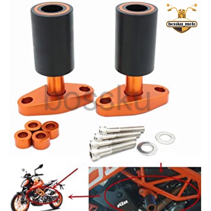 KTM DUKE-200-250-390 V1-V2 BODY SLIDER DUKE200 DUKE250 DUKE390 PROTECT ...