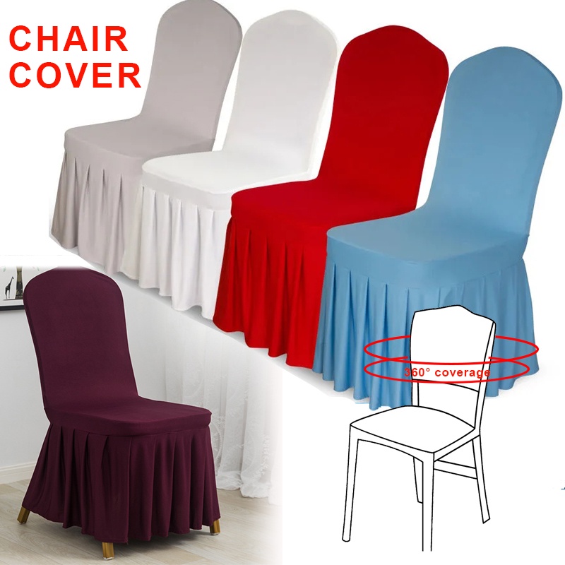 Universal Spandex Chair Cover Wedding Party Dining Ballroom Meeting ...