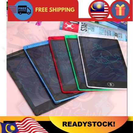 8.5" PAPAN MELUKIS KANAK-KANAK,PAPAN HITAM, LCD Writing Tablet Tablet ...