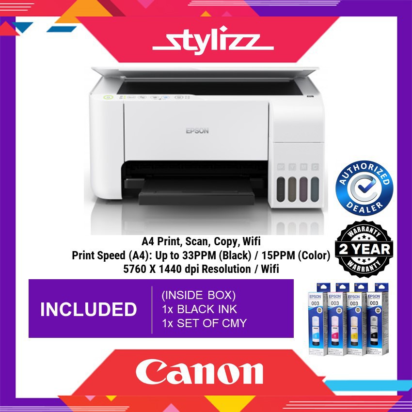 Spot epson ecotank l3150 all in one wireless ink tank printer ...