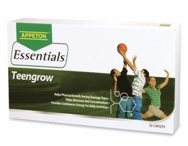 Appeton Essentials Teengrow - 30 Caplets | Shopee Malaysia