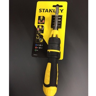 STANLEY 10 PCS RATCHETING MULTIBIT SCREWDRIVER (STHT68010-8) | Shopee ...