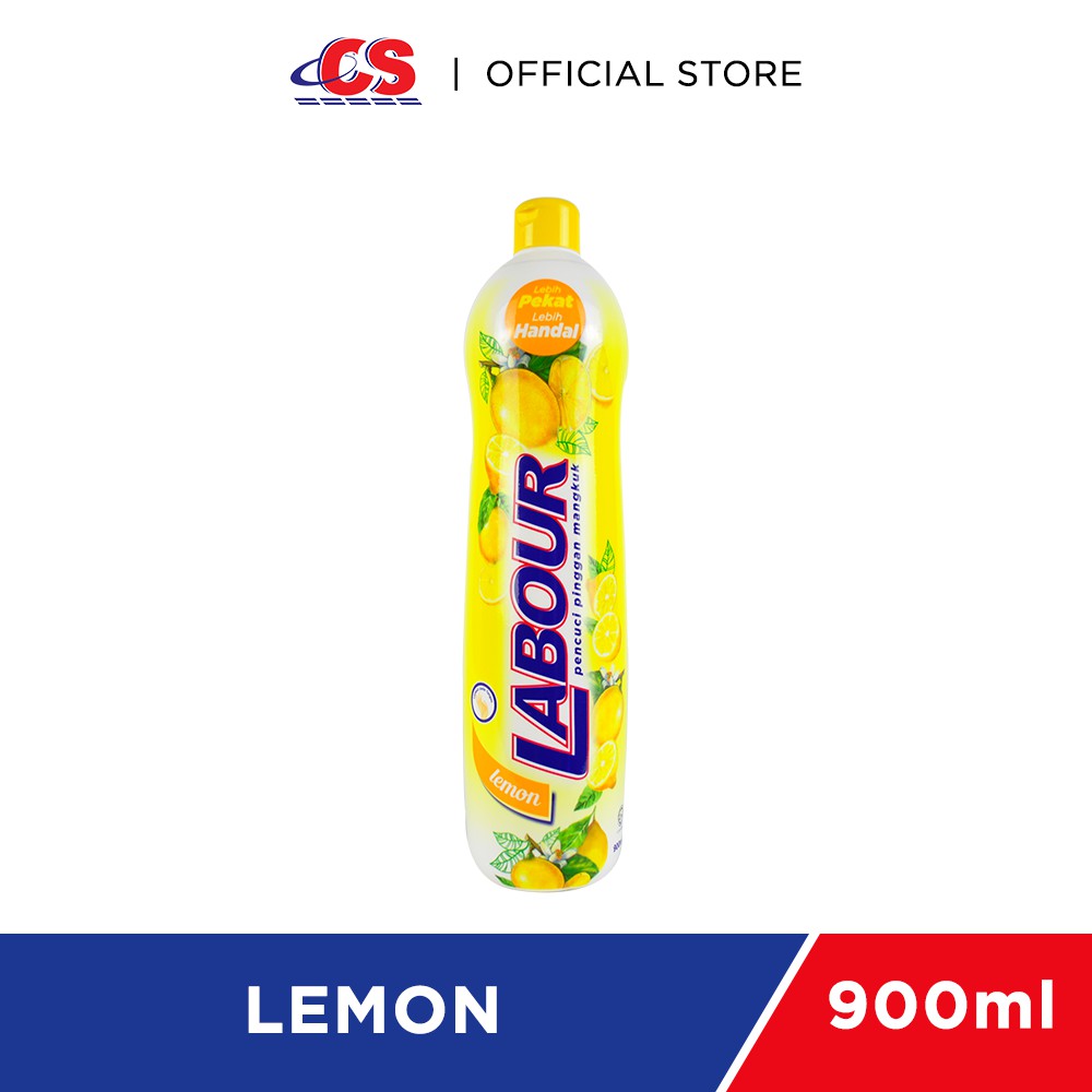 LABOUR Liquid Dishwash Lemon 900ml | Shopee Malaysia