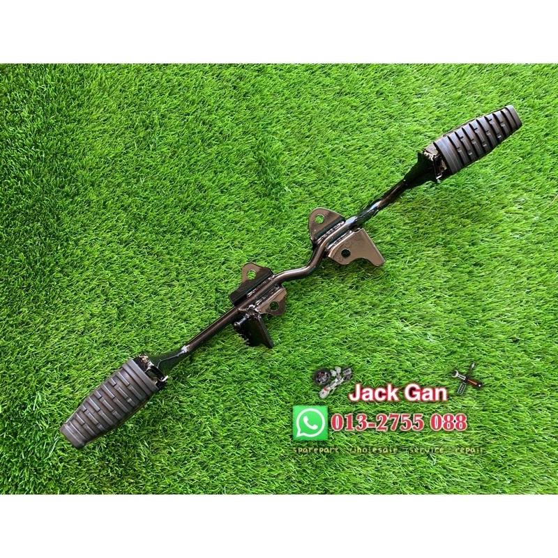 SS2 Y110 FRONT STEP BAR WITH FRONT FOOTREST PEMIJAK KAKI SIAP PASANG ...