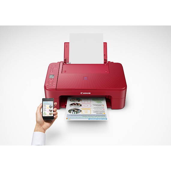 ph&co | PC Depot. CANON E3370 PIXMA ALL IN ONE PRINTER RED (BUNDLE DEAL)
