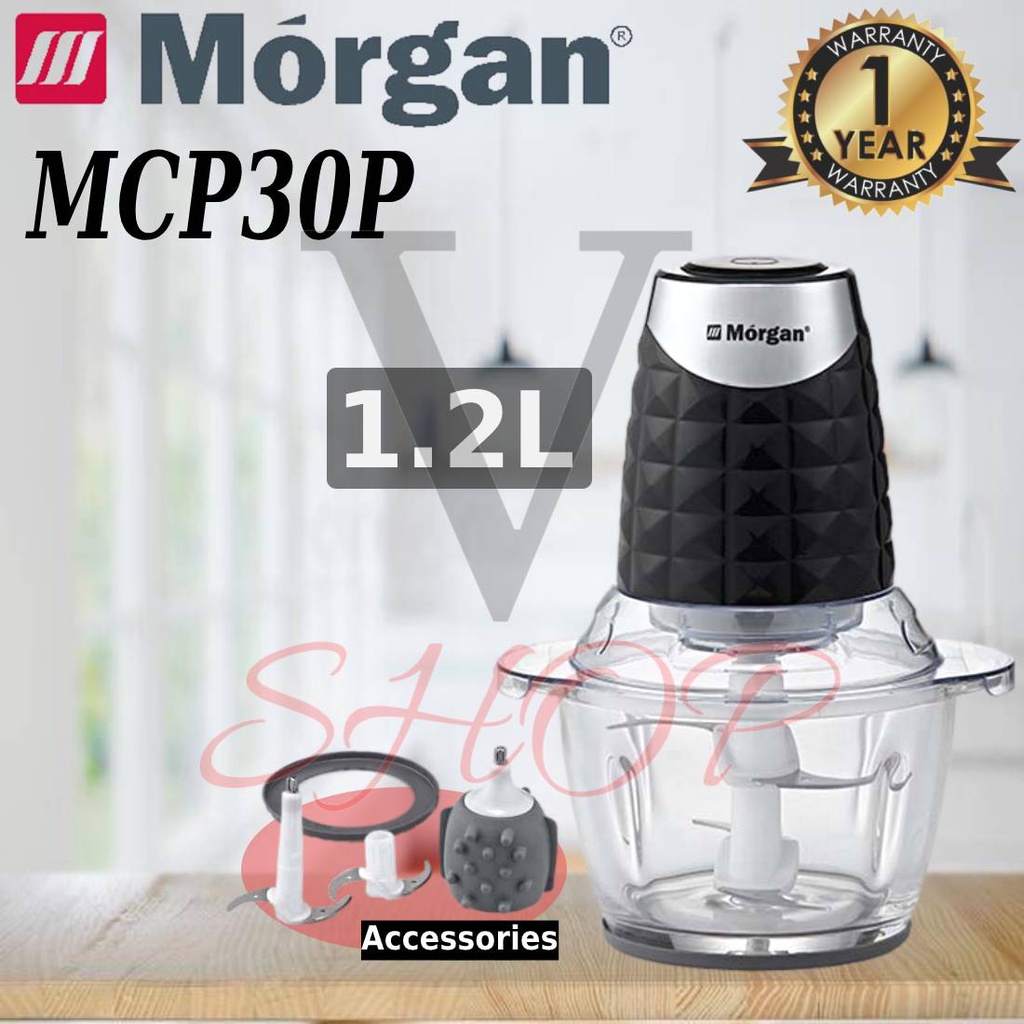 MORGAN 1.2L 300W FOOD CHOPPER MCP-30P | Shopee Malaysia