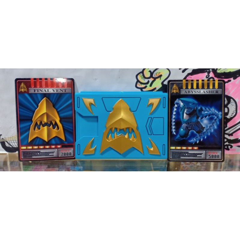 KAMEN RIDER CSM RYUKI CARD DECK SHARK / ABYSS | Shopee Malaysia