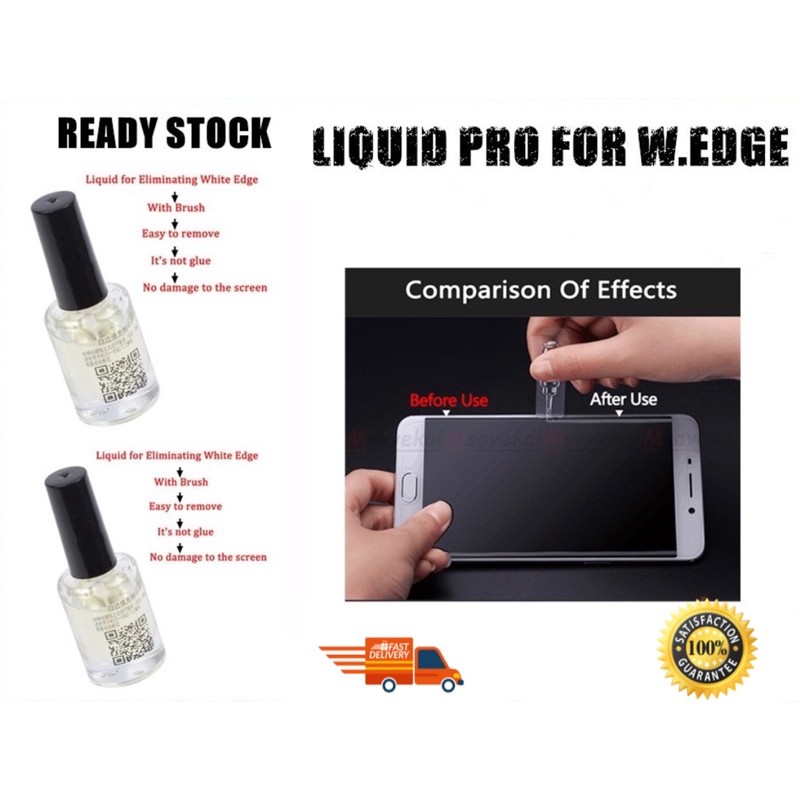 White Bubble Edge Liquid | Shopee Malaysia