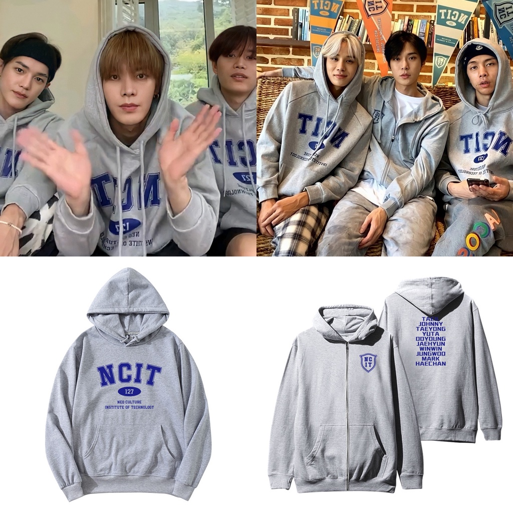 NCT 127 NCIT Hoodie Neo Culture Institute of Technology Sweater Jacket ...