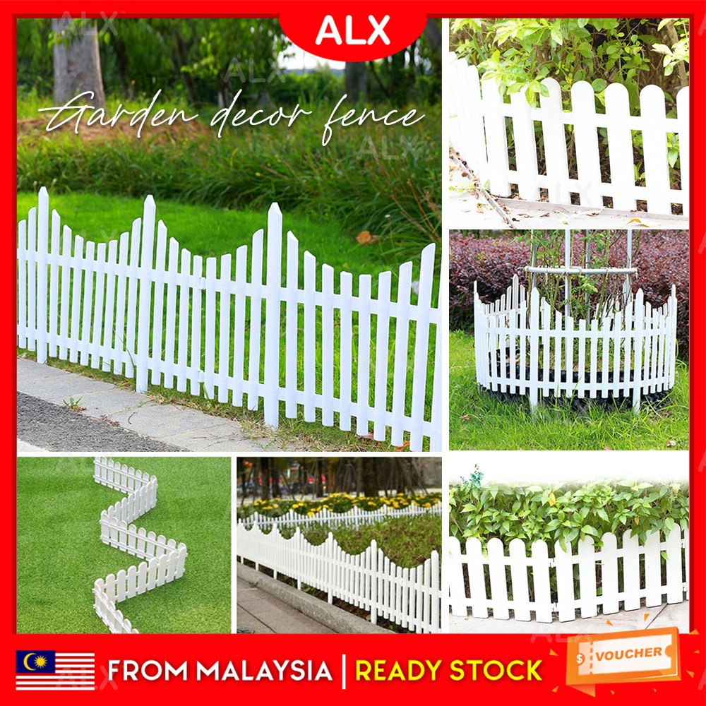 ALX Indoor 60cm/49cm Fencing Garden Decoration Outdoor Plant Borders ...