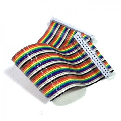 40 Pin GPIO Cable for Raspberry Pi 4/3B+/3B (Female to Female) | Shopee ...