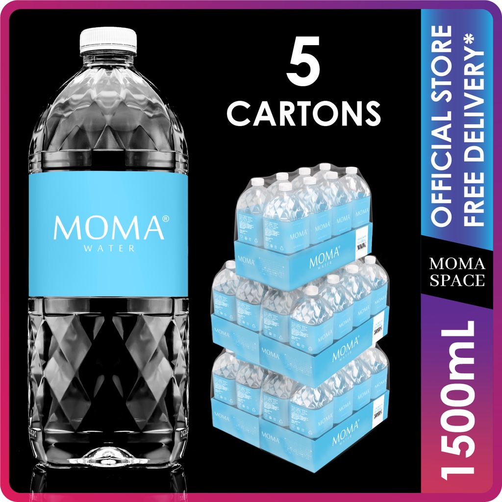 MOMAwater 300mL/500mL/1500mL - Pure Drinking Water - MOMA Water ~ Buy 3 ...
