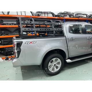 Isuzu D-max Dmax Bed Rack Frame Roll bar Bed Rack Camping Roof Top Tent ...