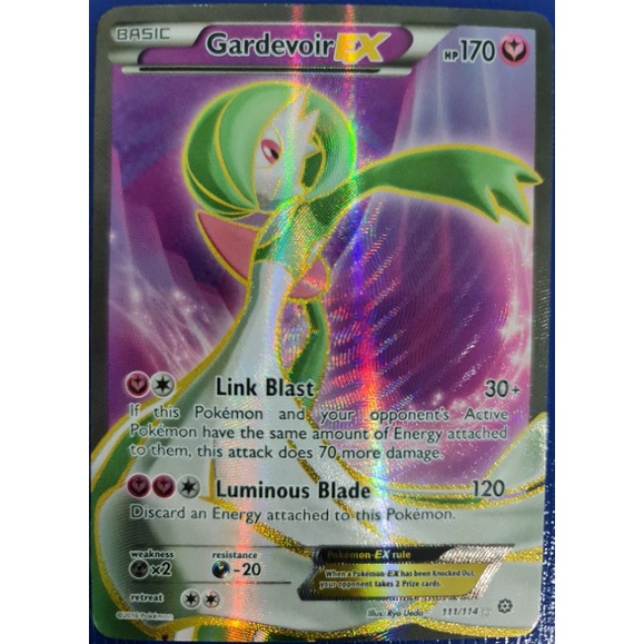Gardevoir EX FULL ART ULTRA RARE - 111/114 XY: Steam Siege | Shopee ...