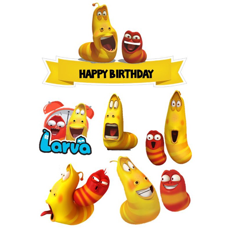 Larva Topper Cake !! | Shopee Malaysia