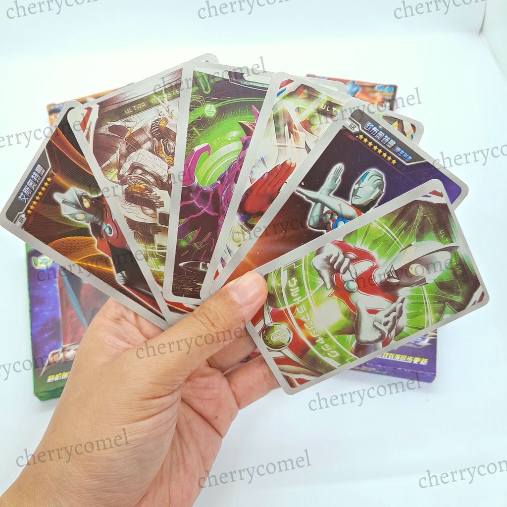 Ultraman Cards Kad Mainan Ultraman Atoman Collection Card Kad Trading ...