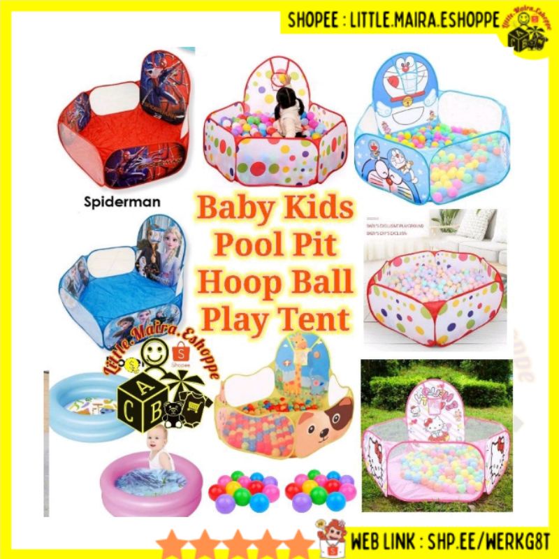 Baby Kids Ocean Pit Pool Game Doraemon Hello Kitty Giga Tunnel Popup ...