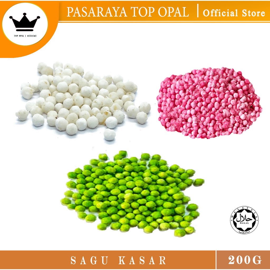 Premium Sagu Putih / Sagu Kasar / Sagu Halus / Sagu Hijau / Sagu Merah ...