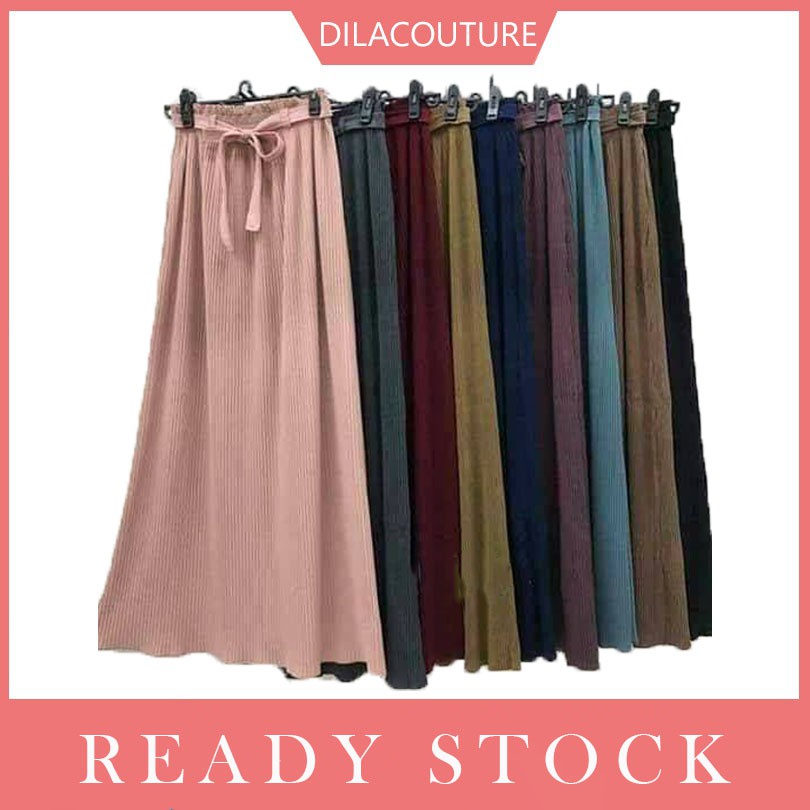 💥Skirt Straight Cut Pleated/Skirt Palas/Skirt Pleated | Shopee Malaysia